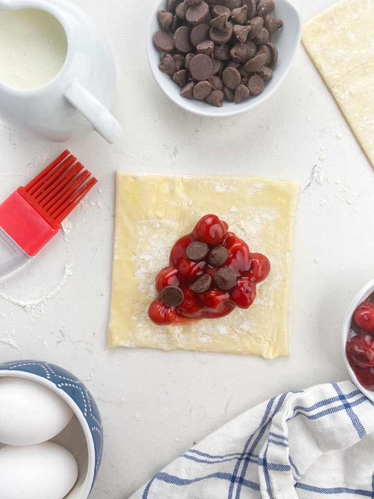 Chocolate Cherry Turnovers Recipe | Life's Ambrosia