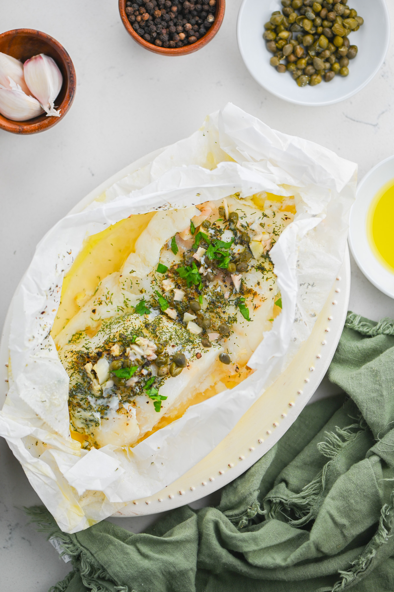 Fish en Papillote - Life's Ambrosia