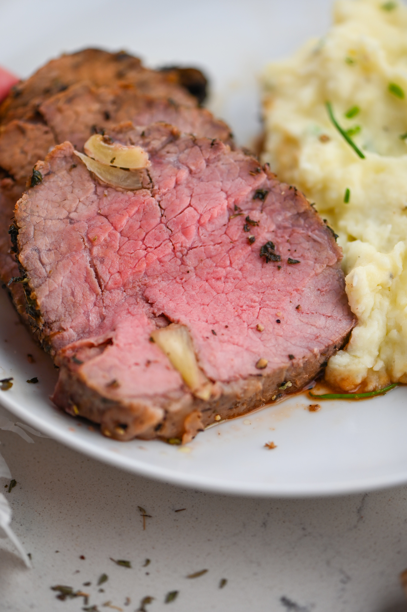 Garlic Roast Beef - Life's Ambrosia
