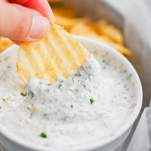 Parmesan Ranch Dip - Life's Ambrosia