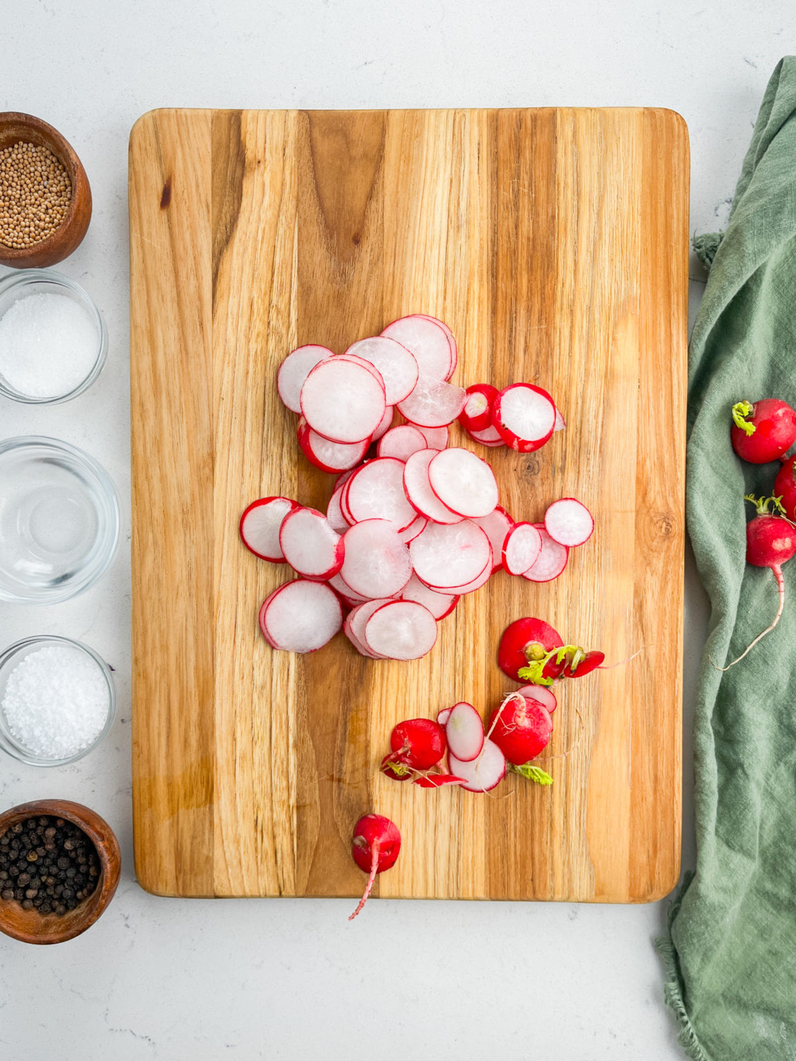 Quick Pickled Radishes - Life's Ambrosia