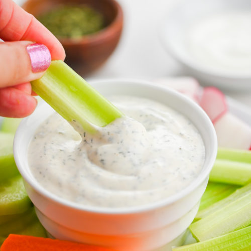 Easy Homemade Ranch Dip Recipe | Life's Ambrosia