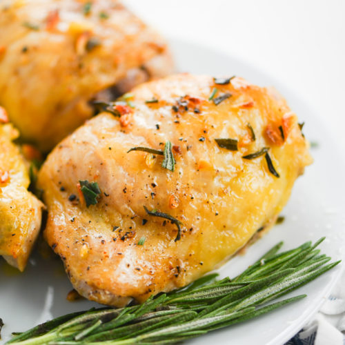 Roasted Rosemary Chicken - Life's Ambrosia