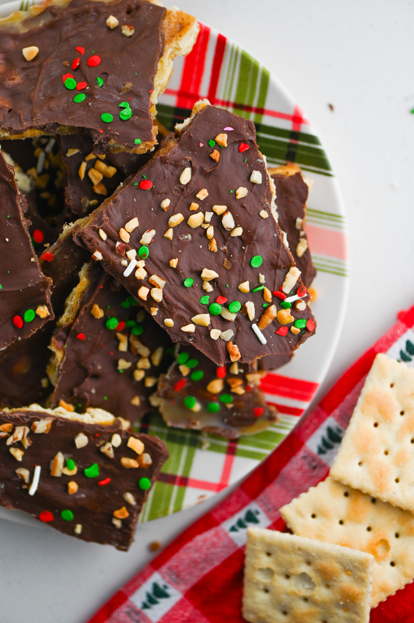 Saltine Coffee Toffee - Life's Ambrosia