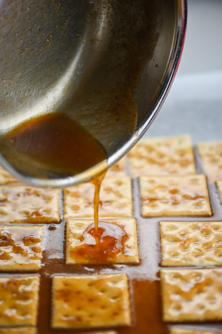 Saltine Coffee Toffee - Life's Ambrosia