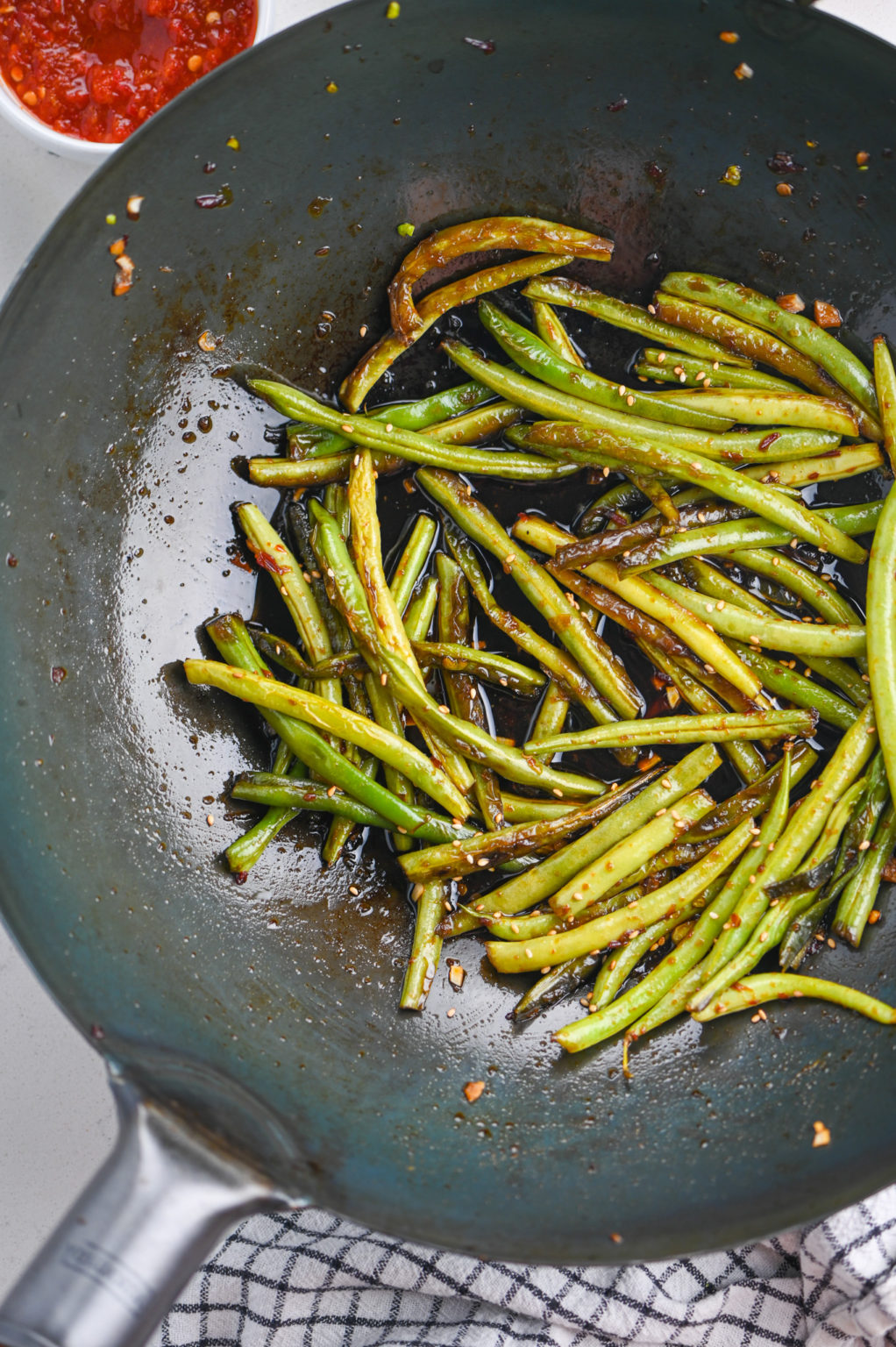 Szechuan Green Beans - Life's Ambrosia
