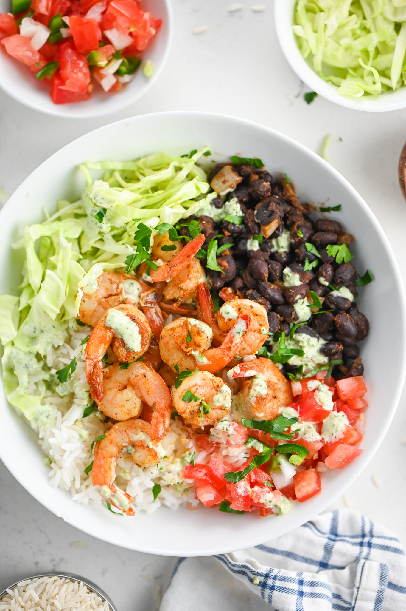 Shrimp Rice Bowl Recipe | Life's Ambrosia
