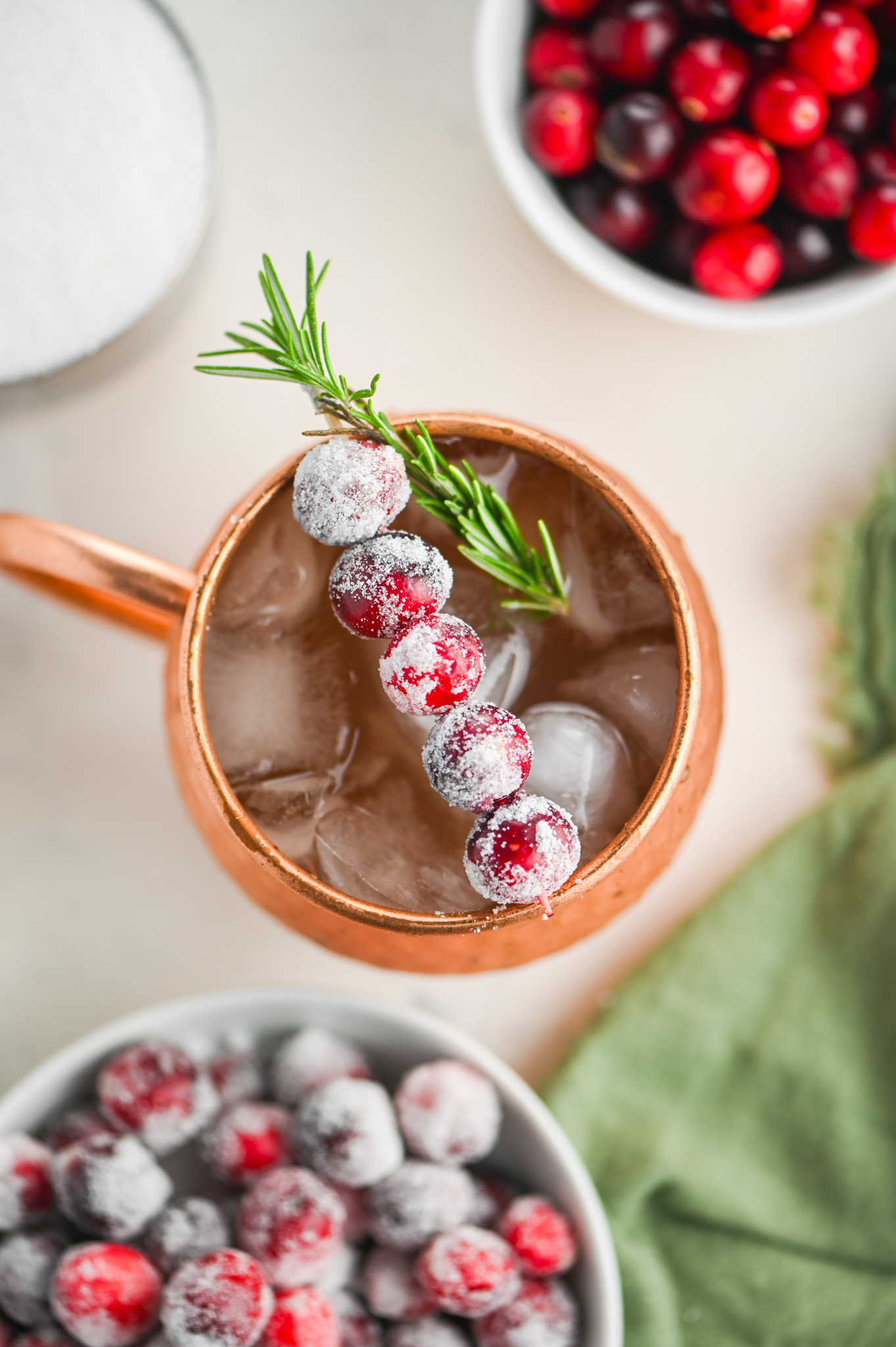 Sugared Cranberries Recipe | Life's Ambrosia