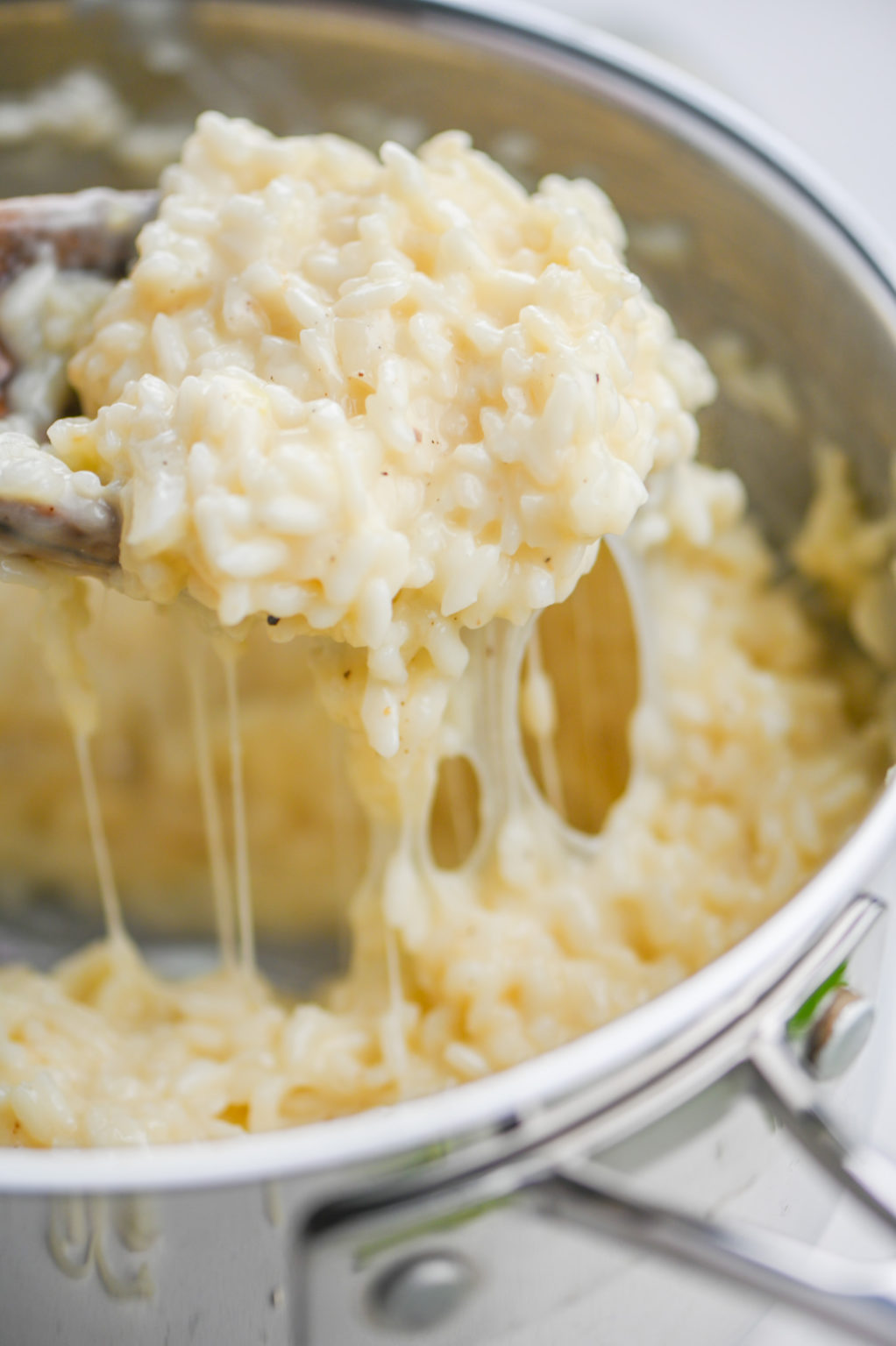 Three Cheese Risotto - Life's Ambrosia