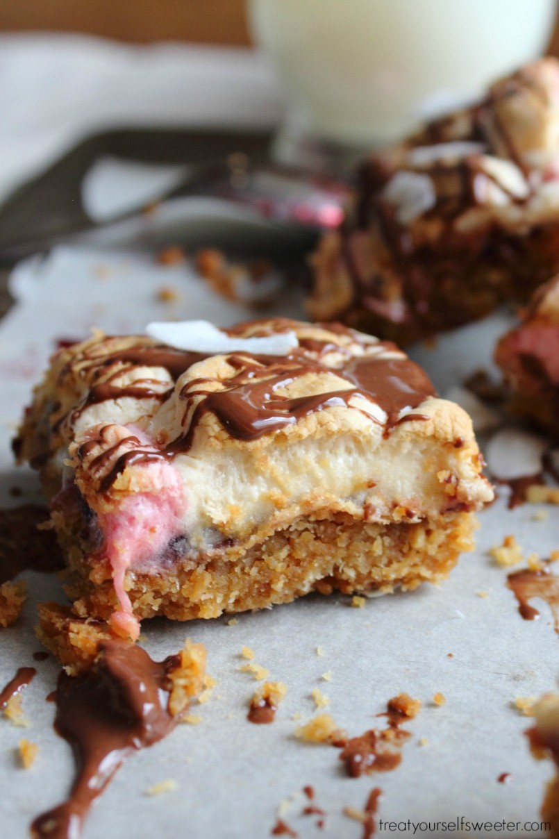 Toasted Marshmallow Bars