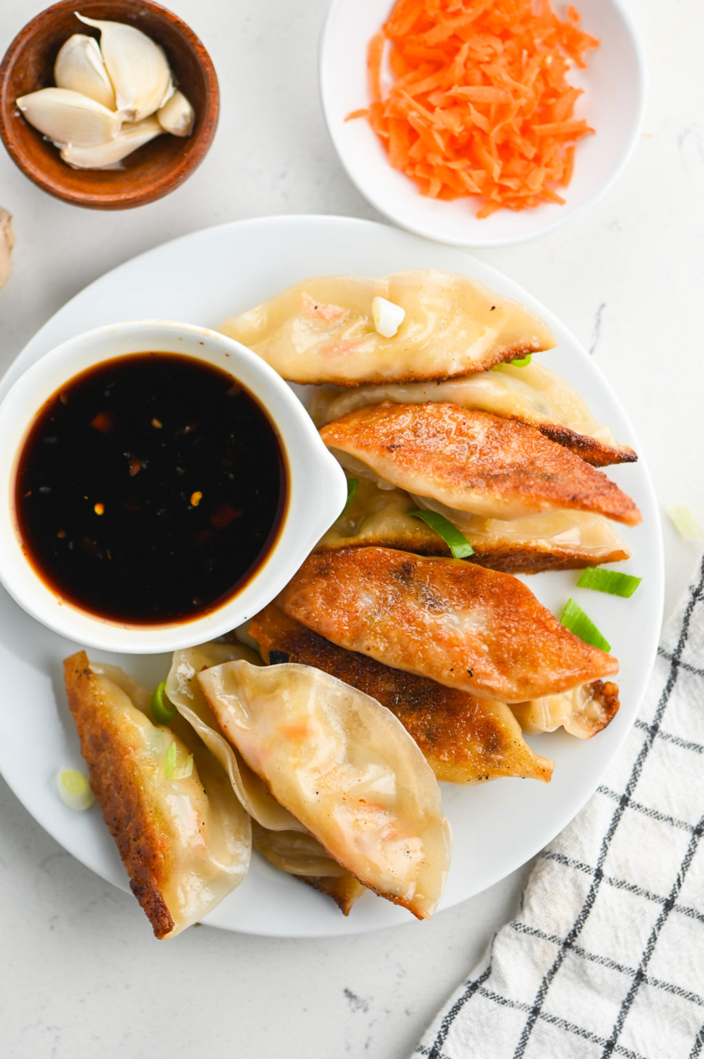 Vegetable Potstickers Recipe | Life's Ambrosia