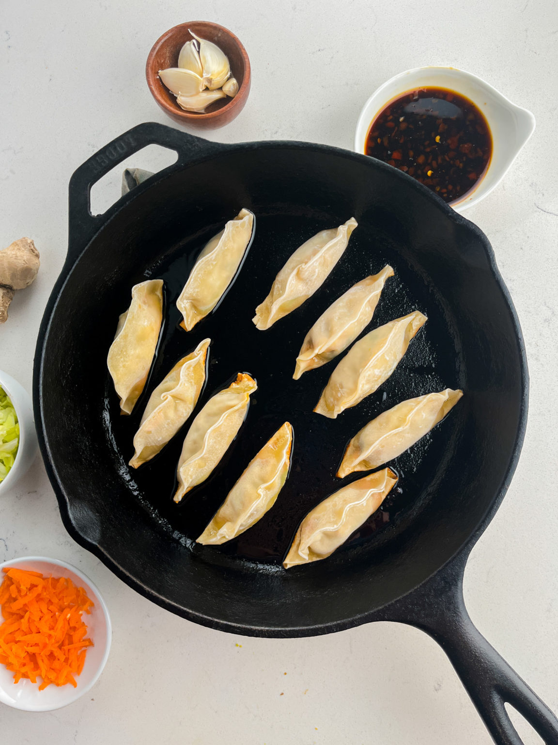 Vegetable Potstickers Recipe | Life's Ambrosia